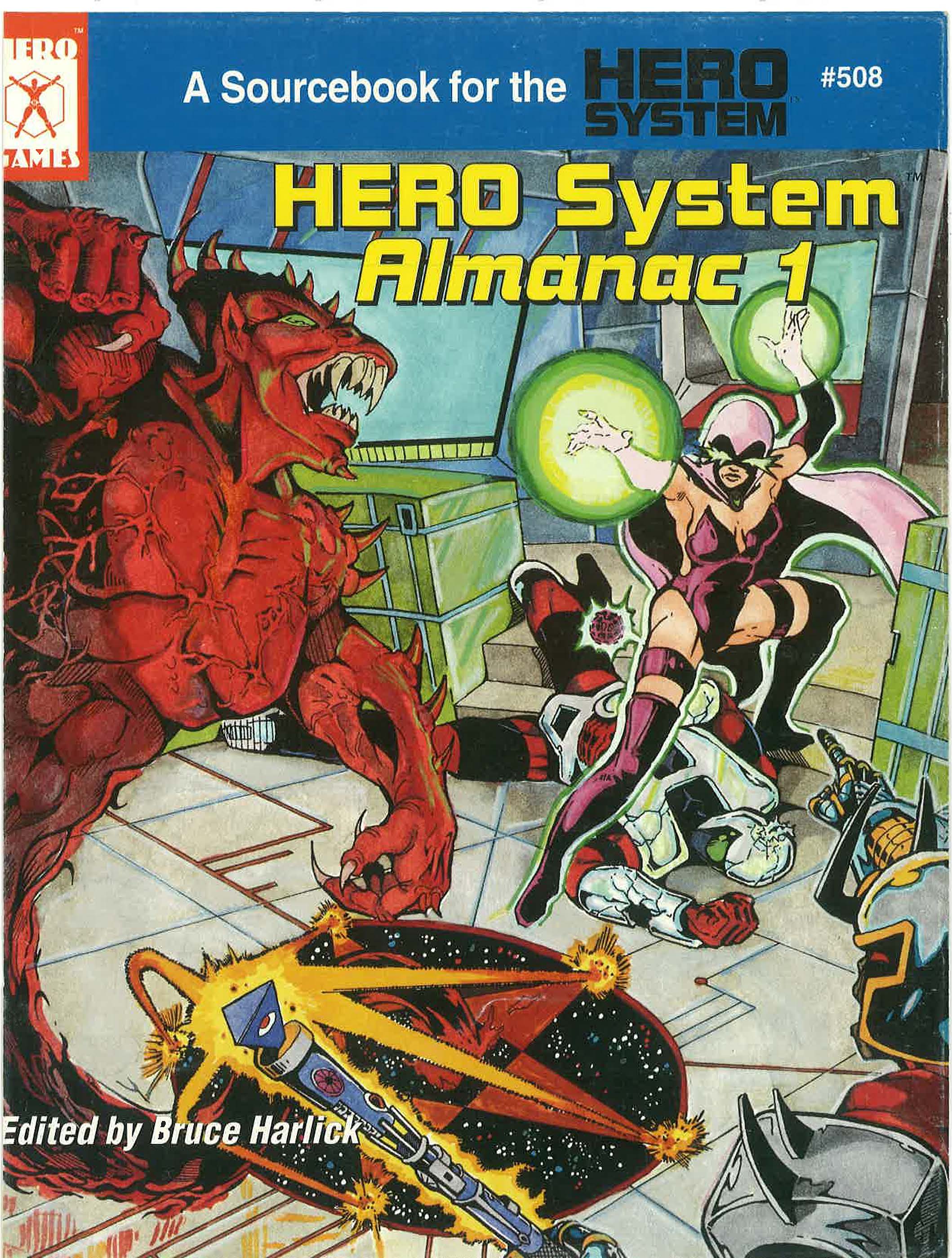 Hero System Almanac 1 (4th Edition) | Warehouse 23