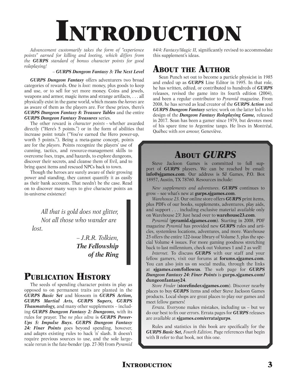 GURPS | Warehouse 23