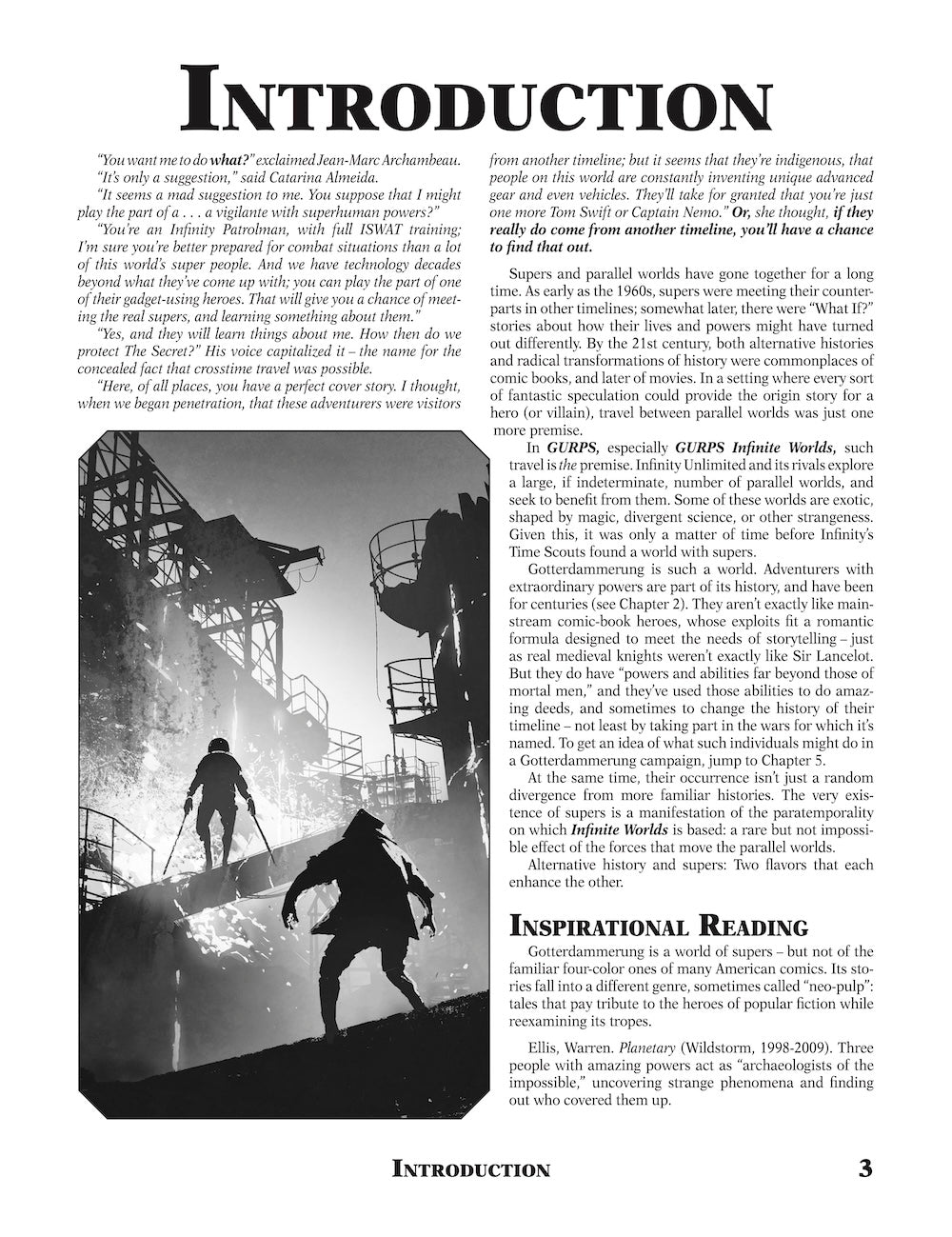 GURPS Infinite Worlds: Gotterdammerung | Warehouse 23