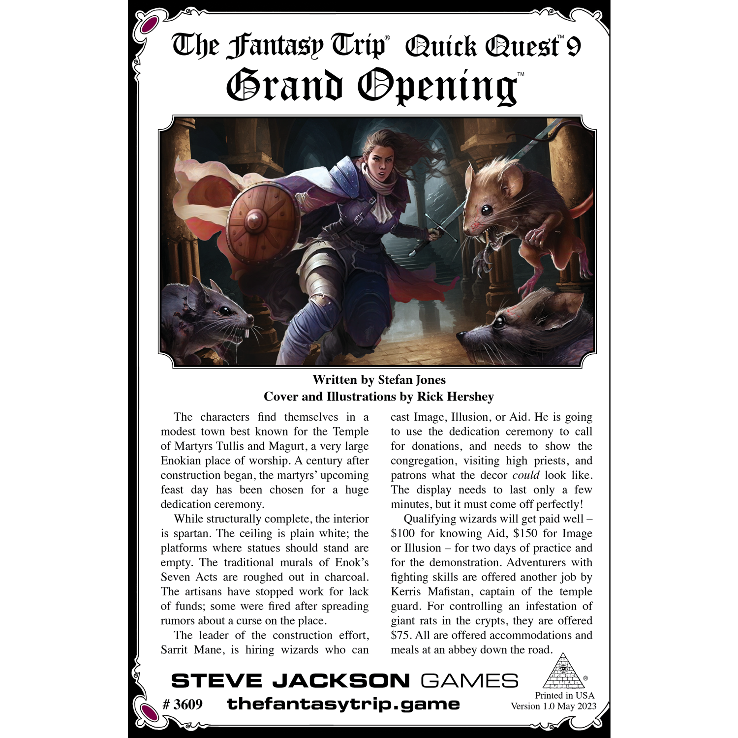 Quick Quest 9: Grand Opening | Warehouse 23