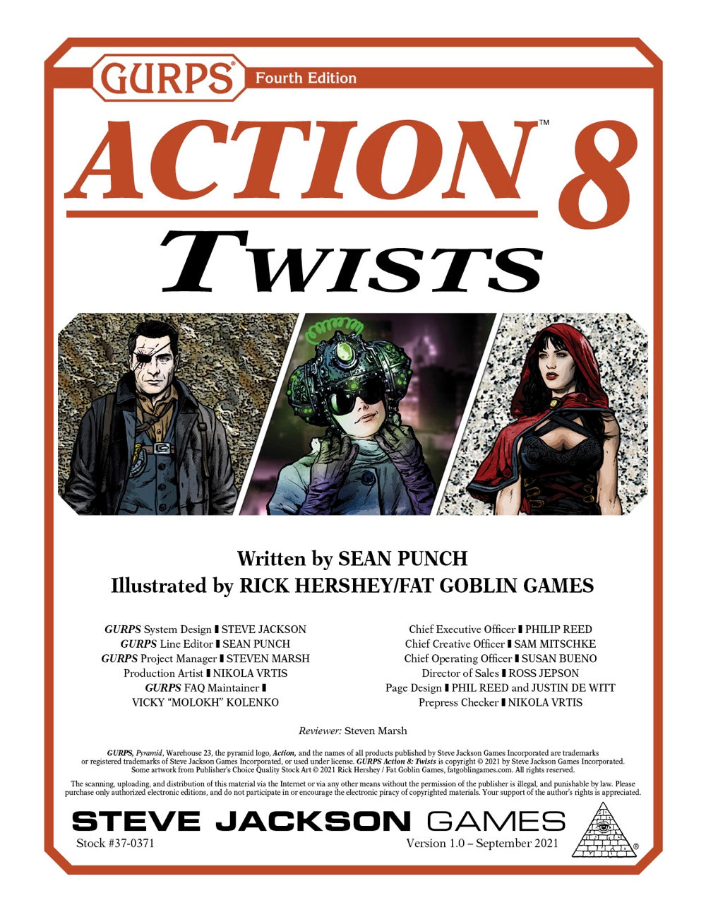 GURPS Action 8: Twists | Warehouse 23