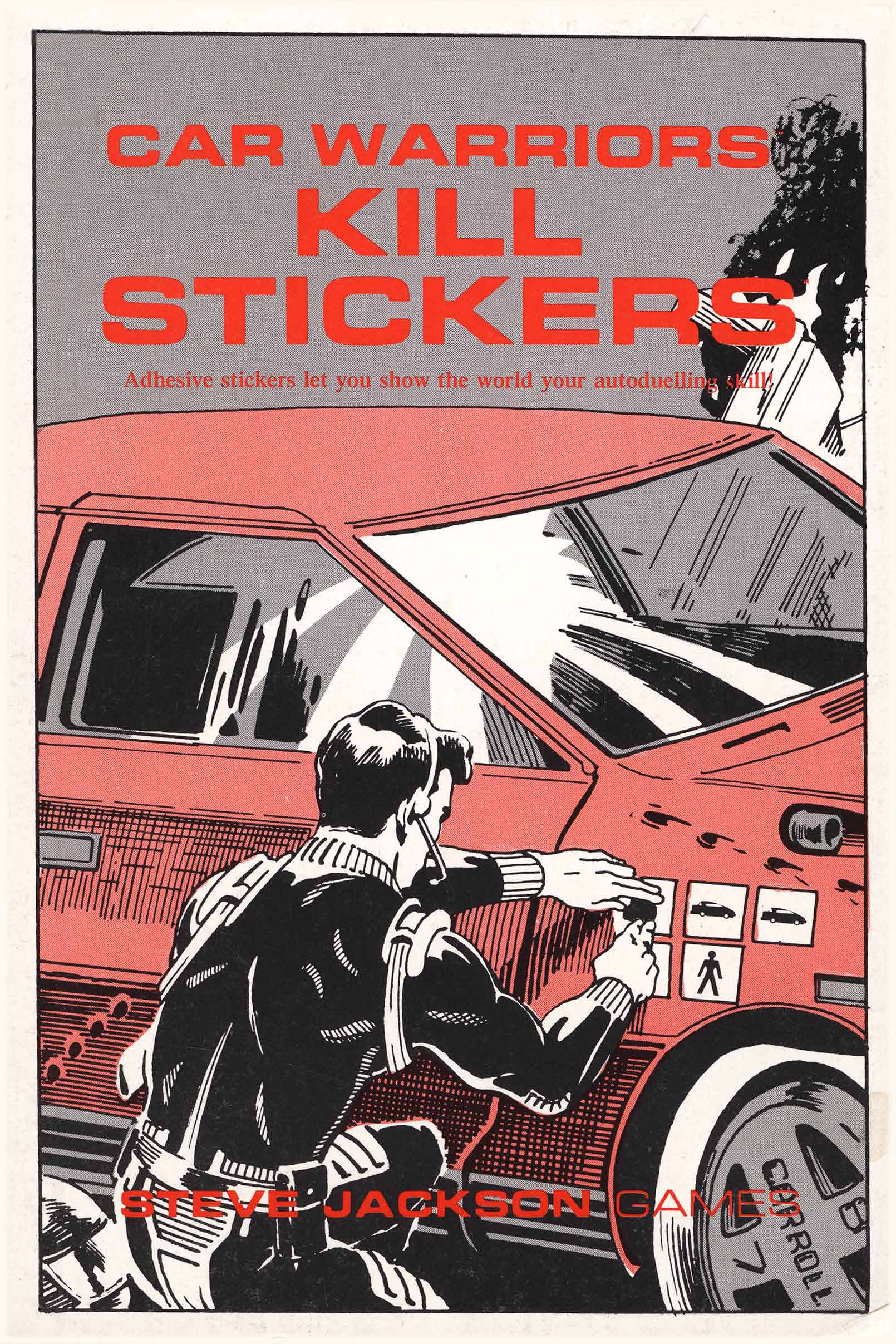 Car Warriors Kill Stickers | Warehouse 23