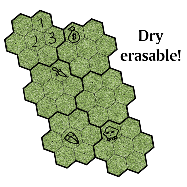 Megahex Erasable Tiles | Warehouse 23