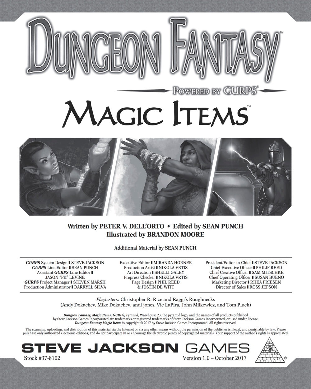 Dungeon Fantasy Magic Items | Warehouse 23