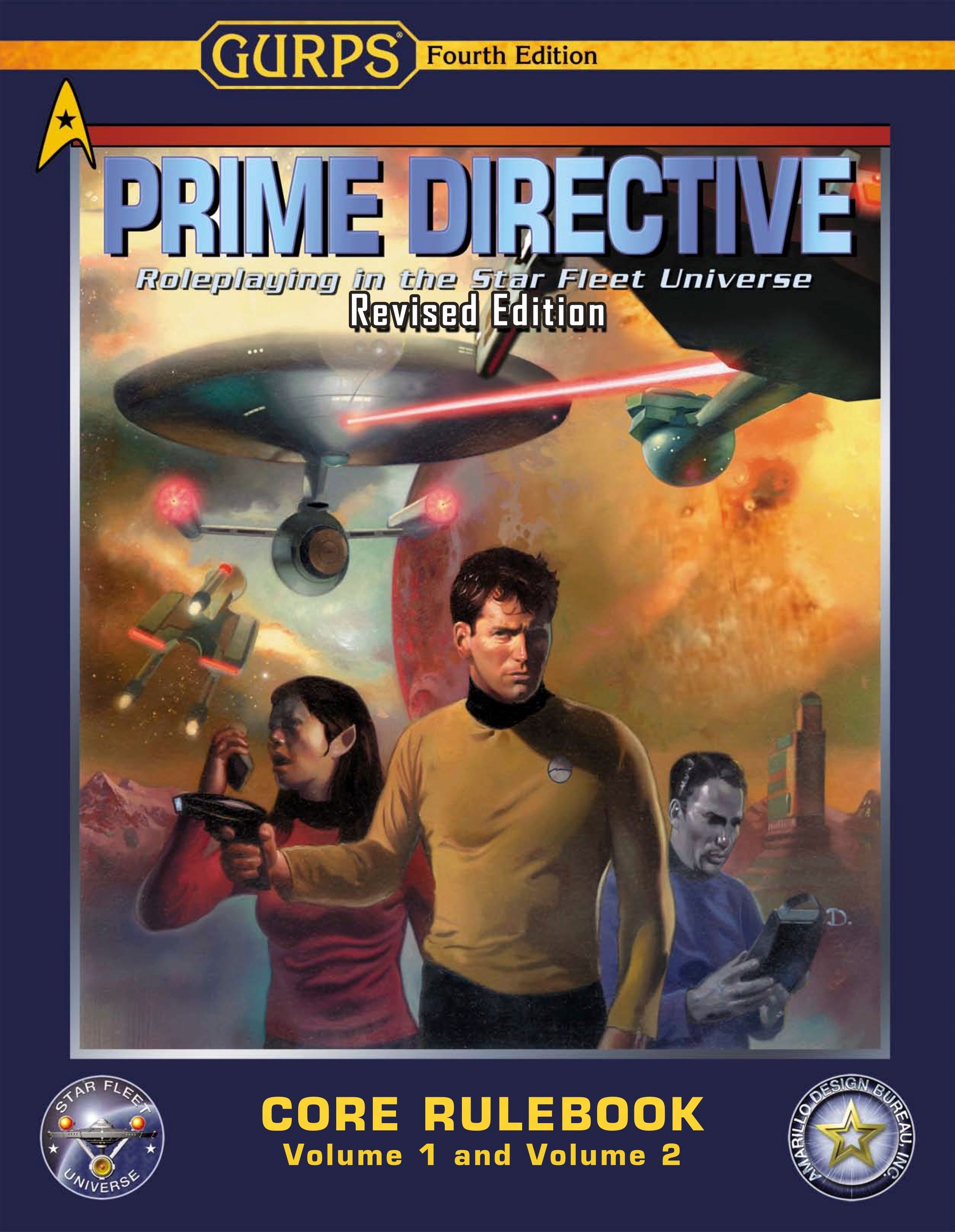 GURPS Prime Directive 4e Revised Volume 1 and Volume 2 | Warehouse 23