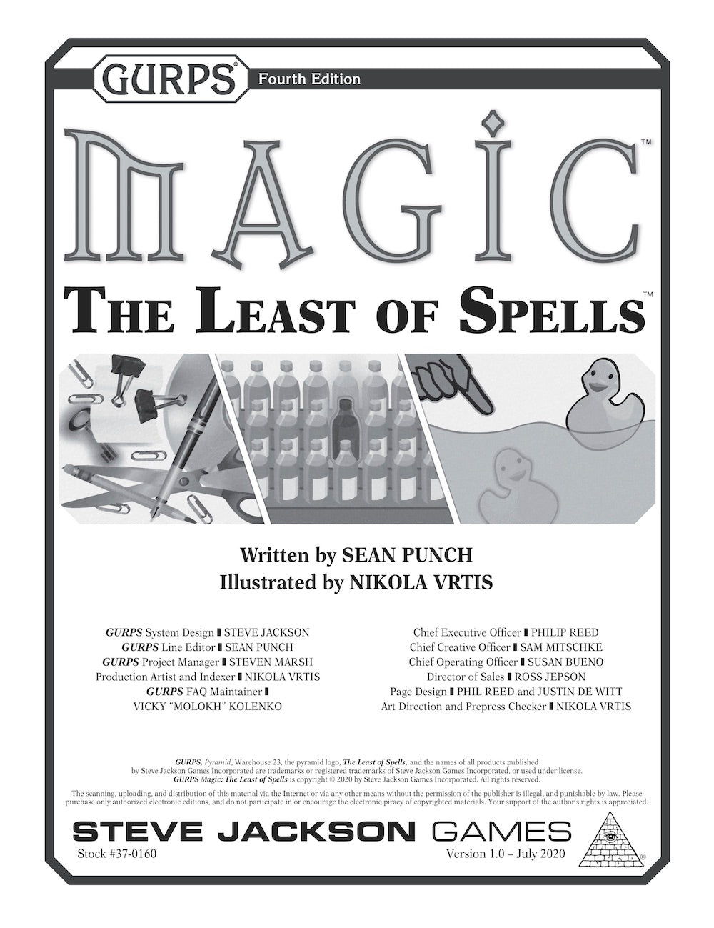 GURPS Magic: The Least of Spells | Warehouse 23