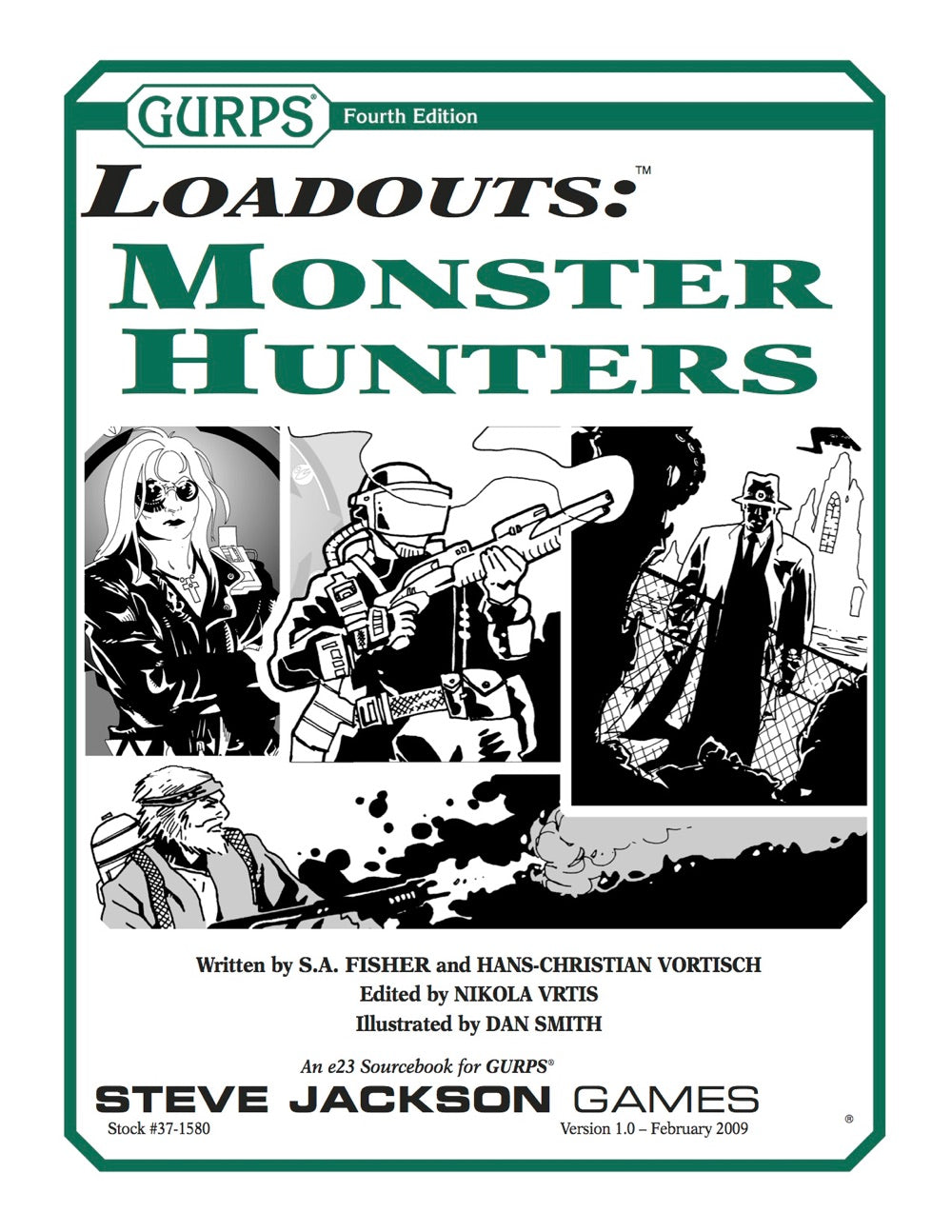 GURPS Loadouts: Monster Hunters | Warehouse 23