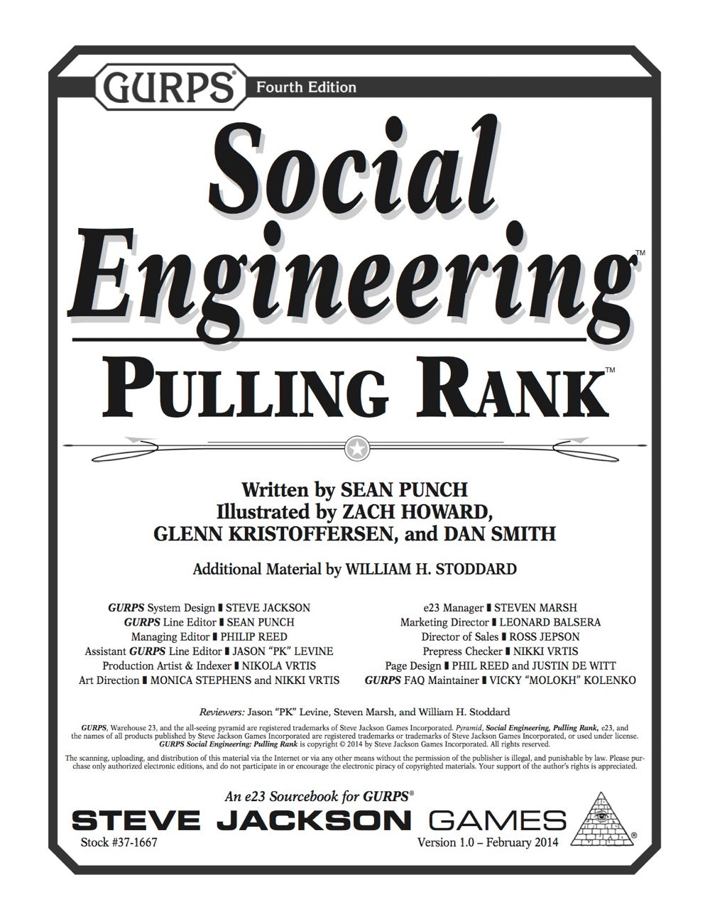 GURPS Social Engineering: Pulling Rank | Warehouse 23