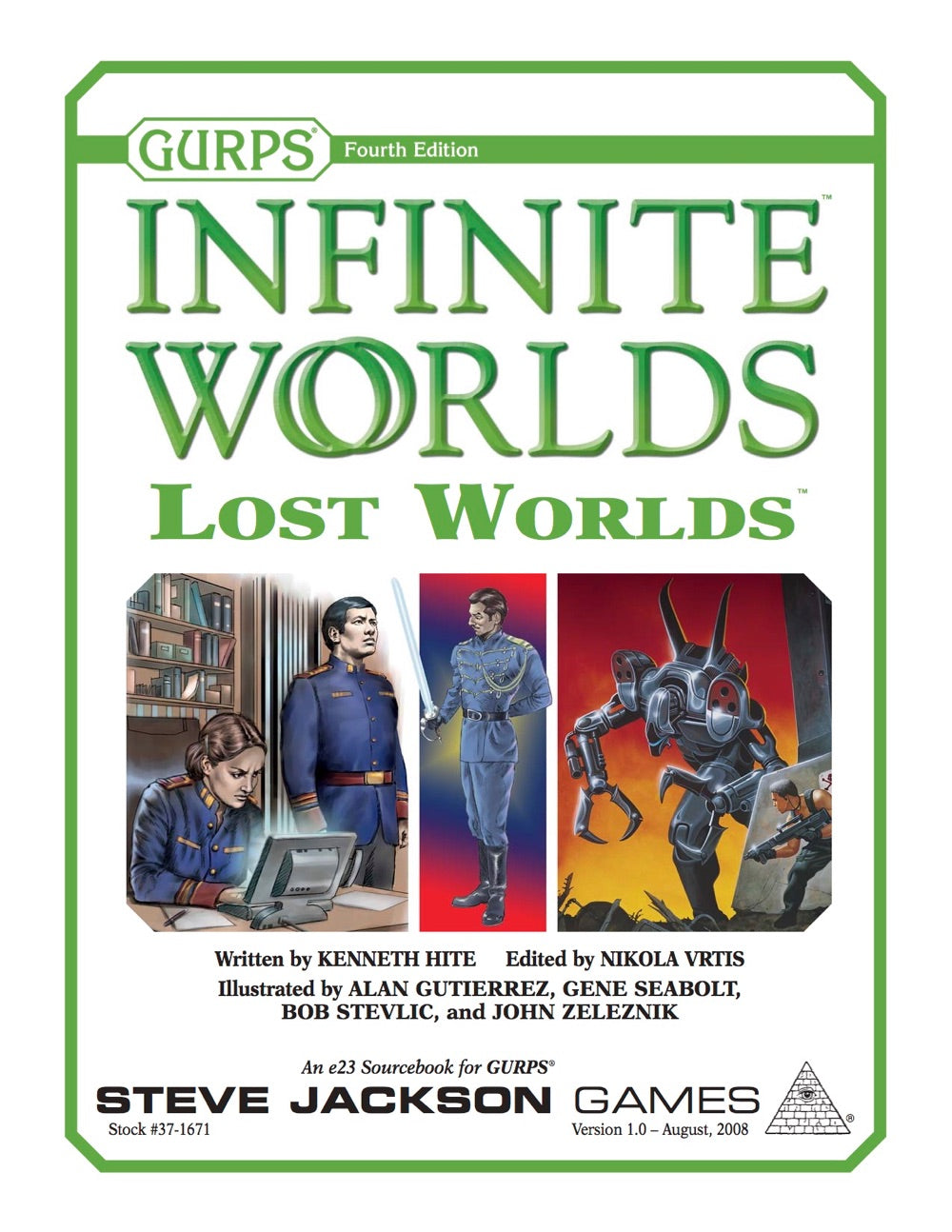 GURPS Infinite Worlds: Lost Worlds | Warehouse 23
