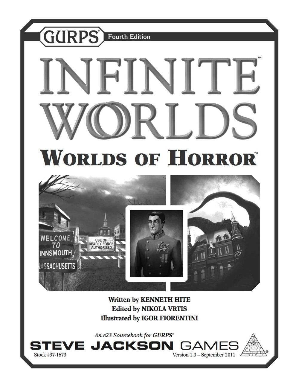 GURPS Infinite Worlds: Worlds of Horror | Warehouse 23 GURPS Infinite Worlds: Worlds of Horror | Warehouse 23