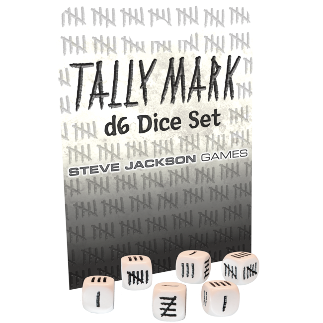 Tally Mark d6 Dice Set | Warehouse 23