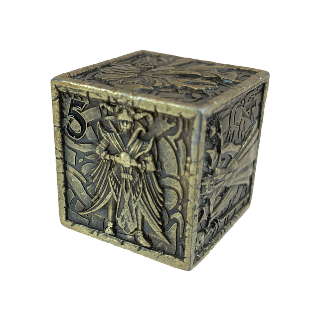 The Fantasy Trip: Wizard Metal 25mm d6 | Warehouse 23